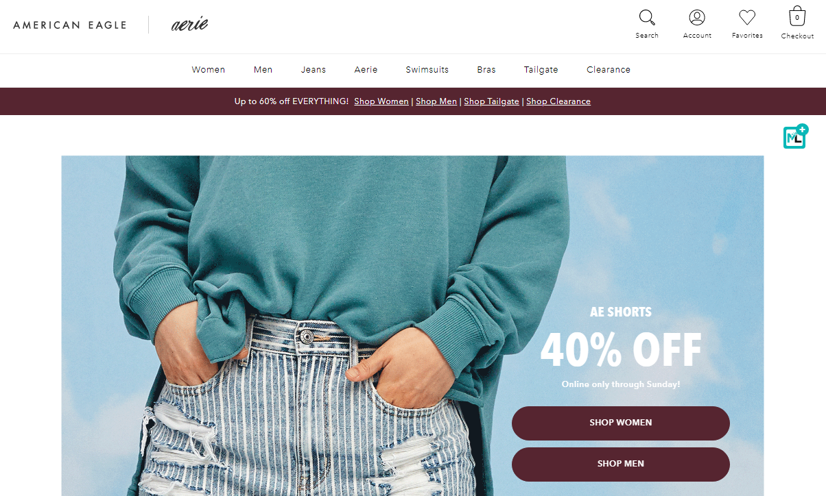 American Eagle - Buy Now Pay Later Stores